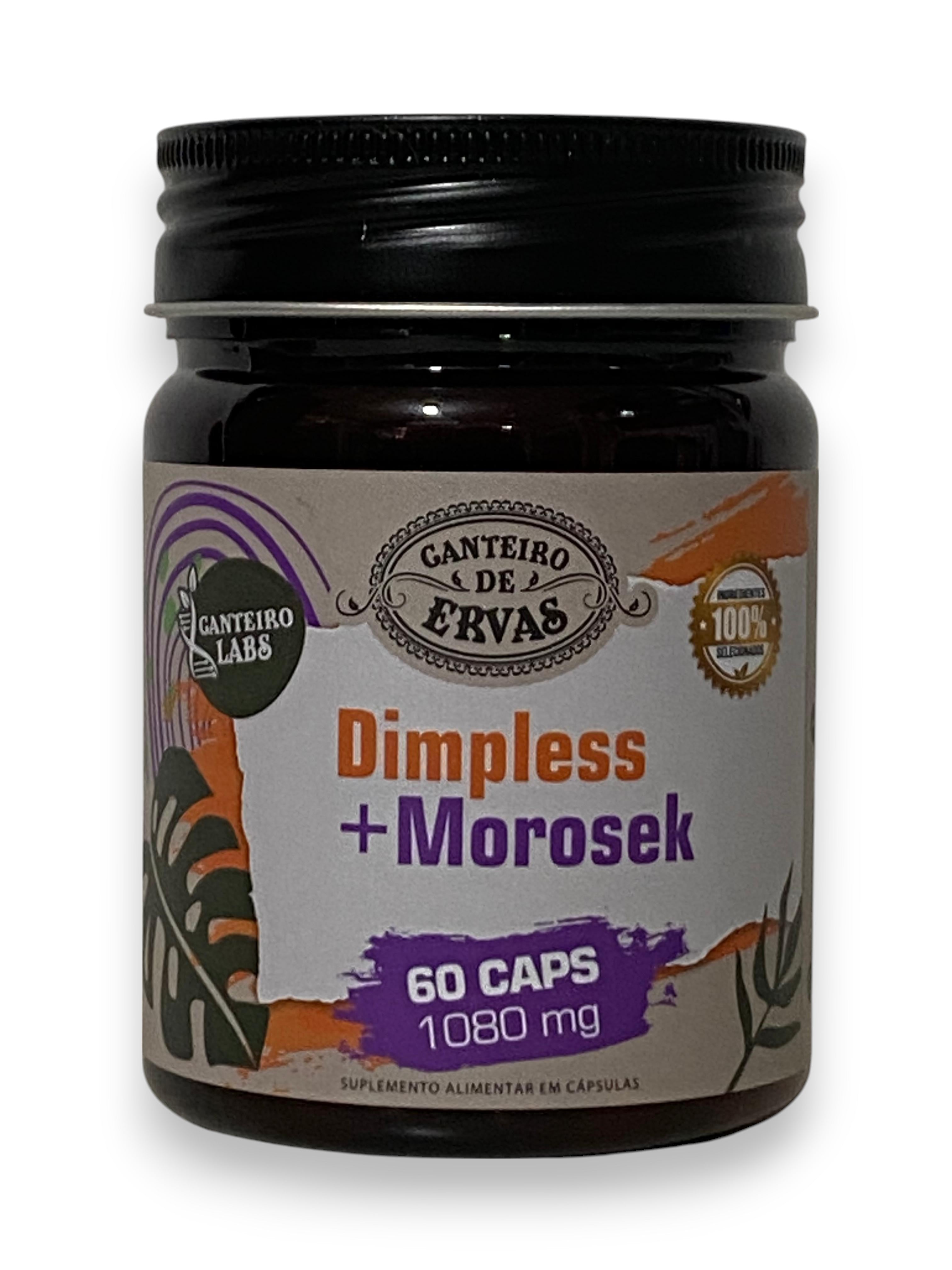 Dimpless + Morosil Canteiro de Ervas – 60 cápsulas | 1080mg por dose d
